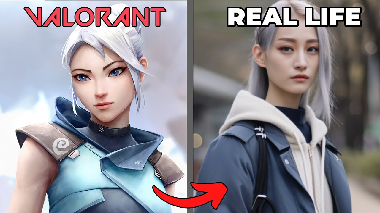 I asked AI to make Valorant Agents in Real Life - YouTube