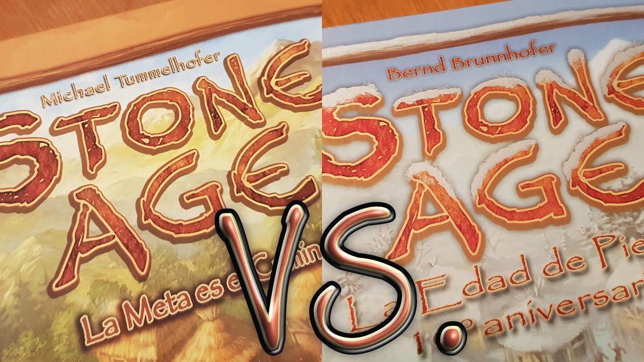 Stone Age 10º Aniversario vs. Stone Age Original - YouTube