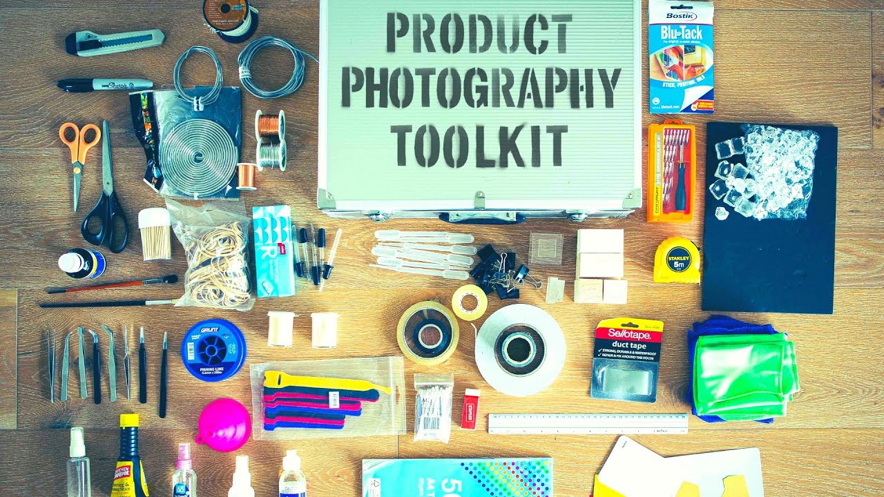 Essential tools for product photography - YouTube