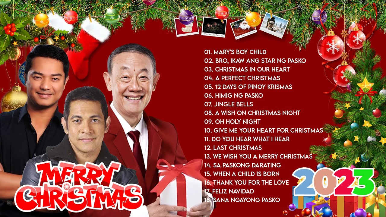 Jose Mari Chan, Freddie Aguilar, Gary Valenciano,Ariel Rivera | Paskong ...