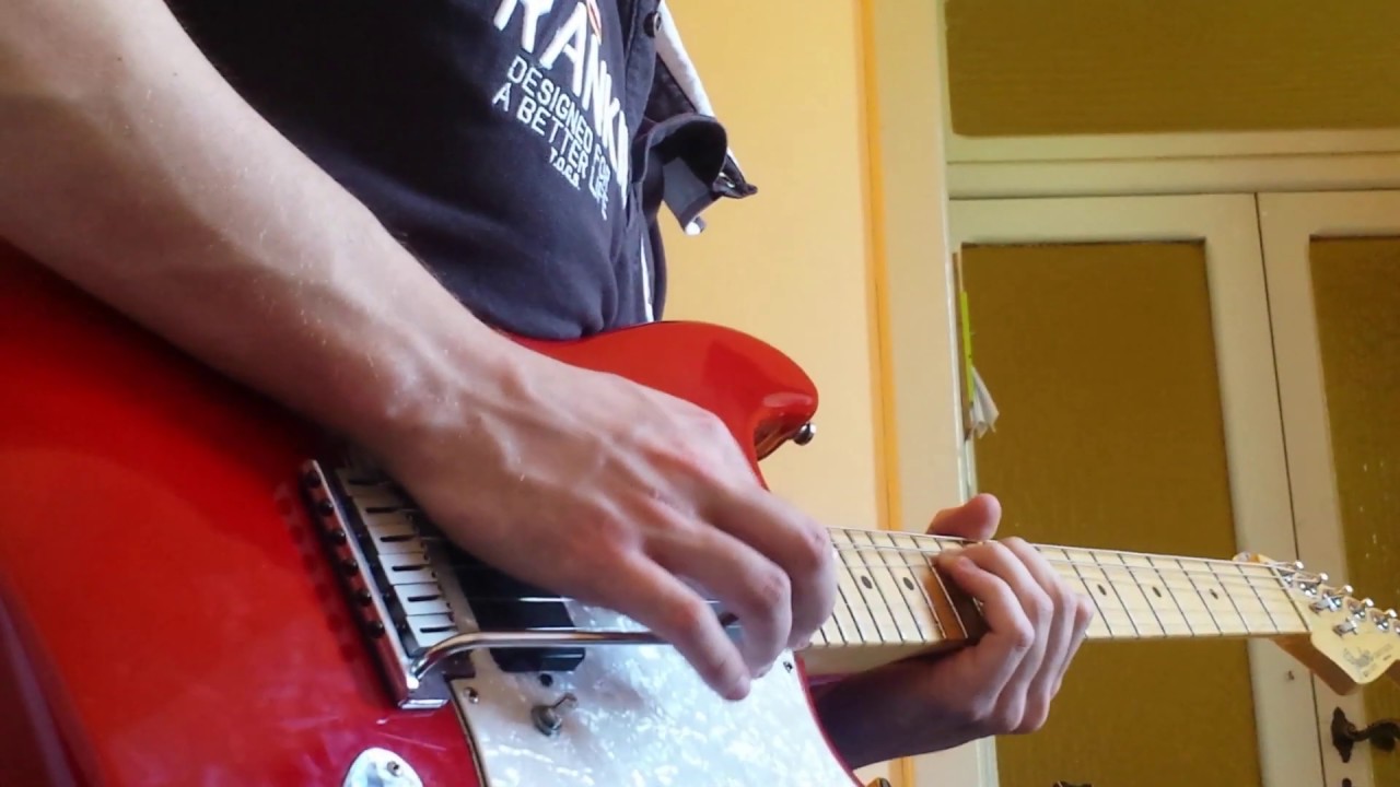 Fender Stratocaster Standard With EMG 89 - Guitar Solo Improvisation ...