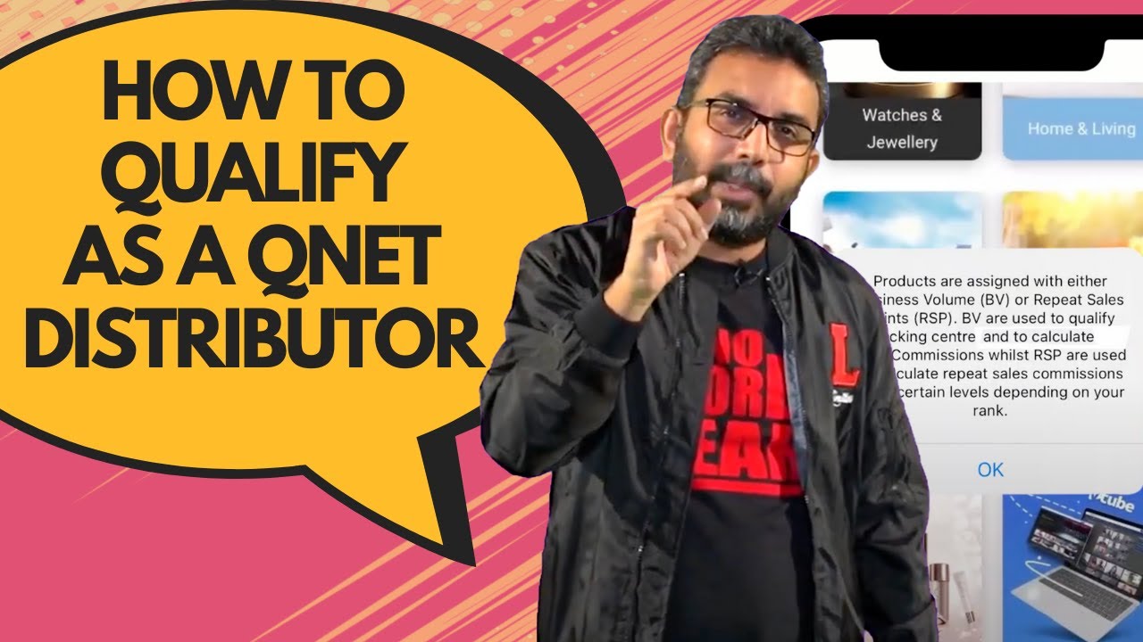How To Qualify As A QNET Distributor on QNET Mobile App - YouTube