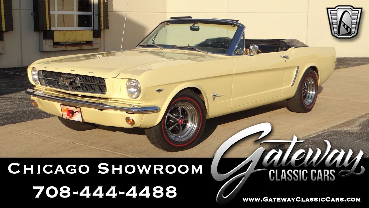 1964.5 Ford Mustang - Gateway Classic Cars #1696 Chicago - YouTube