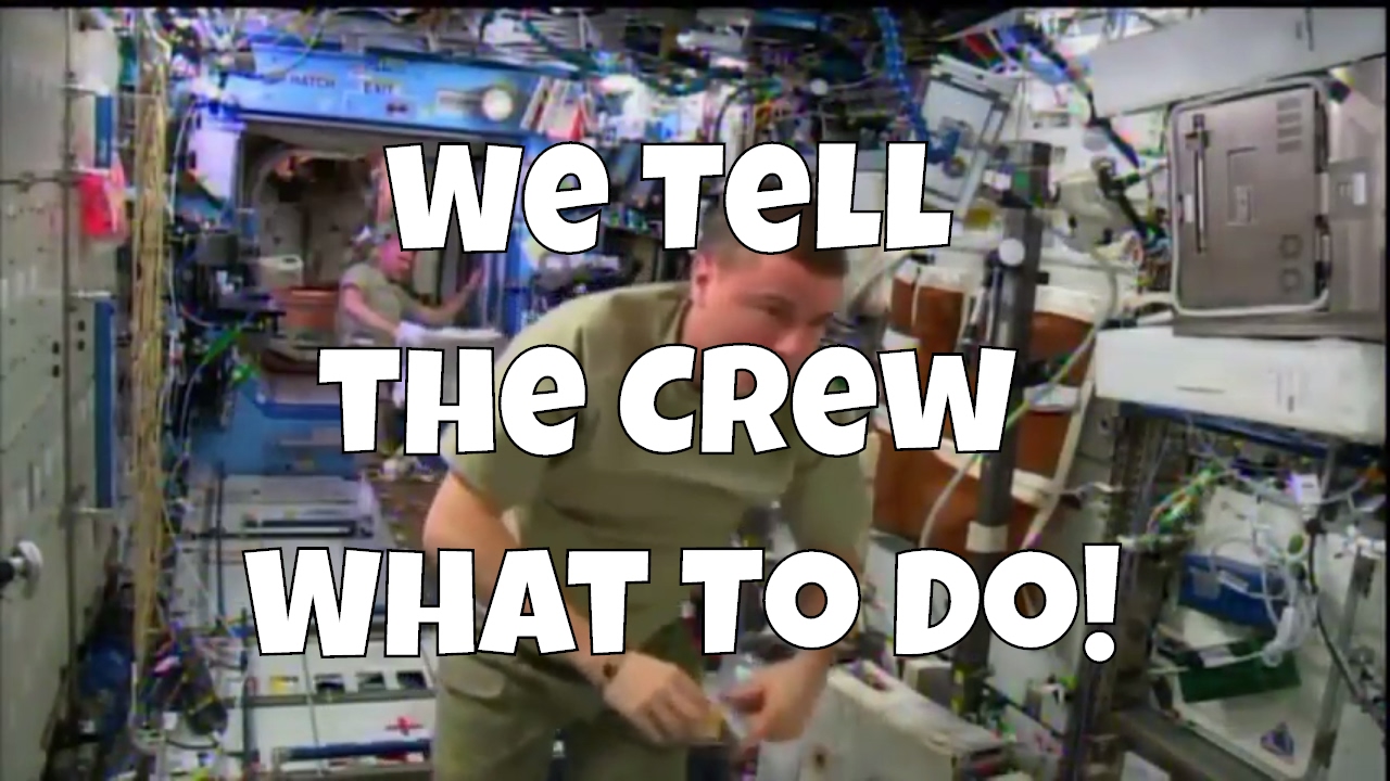 We Tell the Crew What To Do | NASA Johnson - YouTube