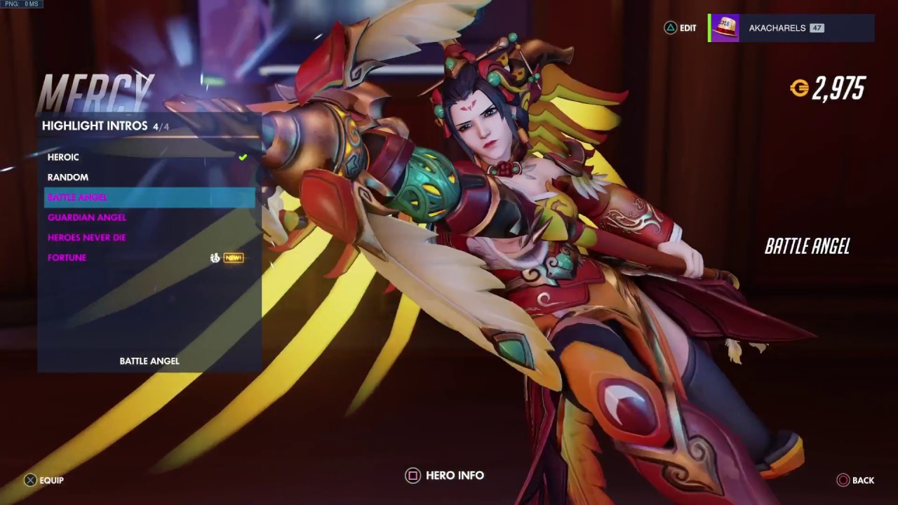 New Mercy Zhuque Skin Demo! Gold Weapon at 4:05!! - YouTube