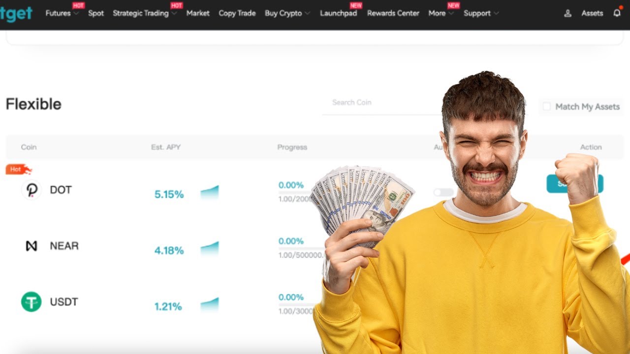 BITGET EARN SAVINGS | MAKE MASSIVE PROFIT FROM BITGET EARN SAVING - YouTube