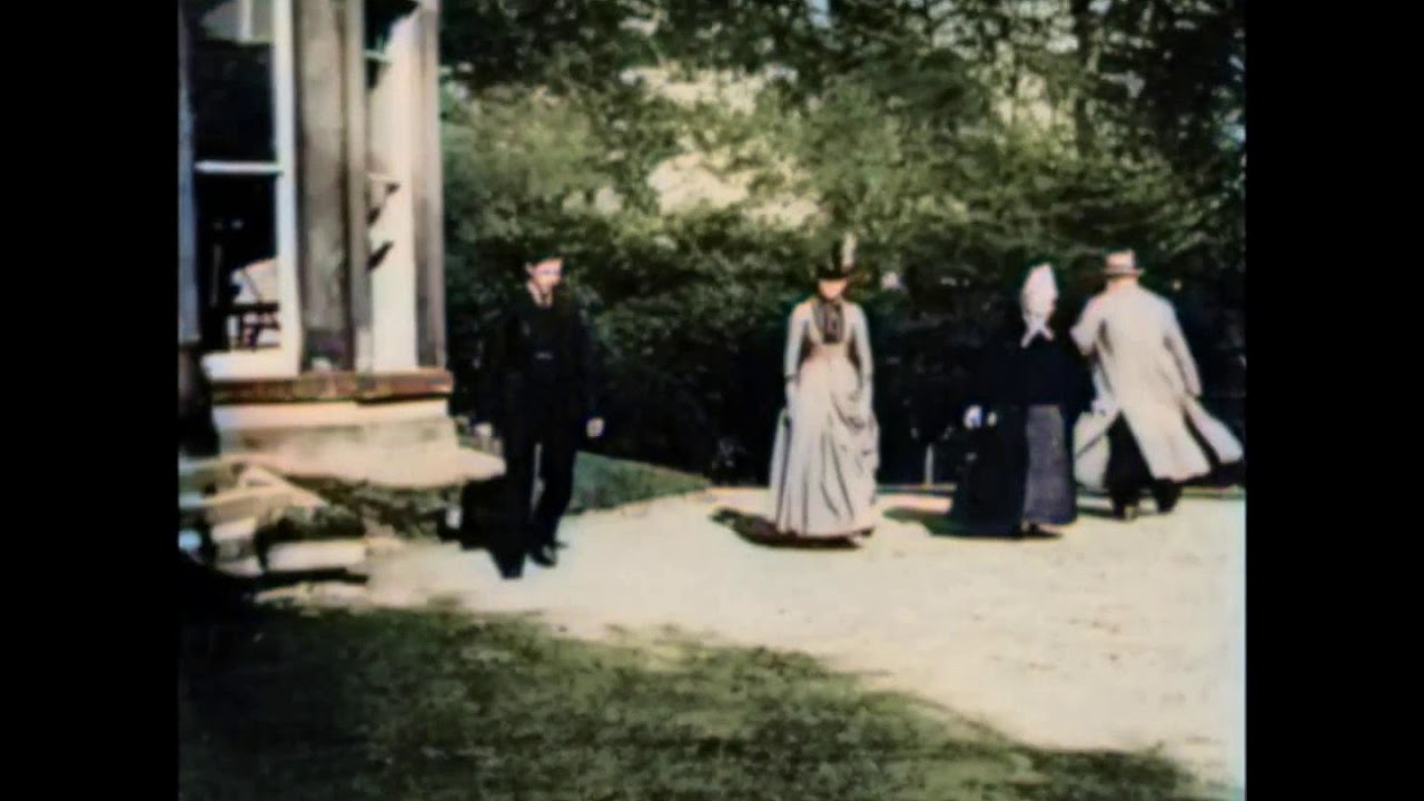 Roundhay Garden Scene (1888) - Colorized, Restored, FullHD, 60fps ...