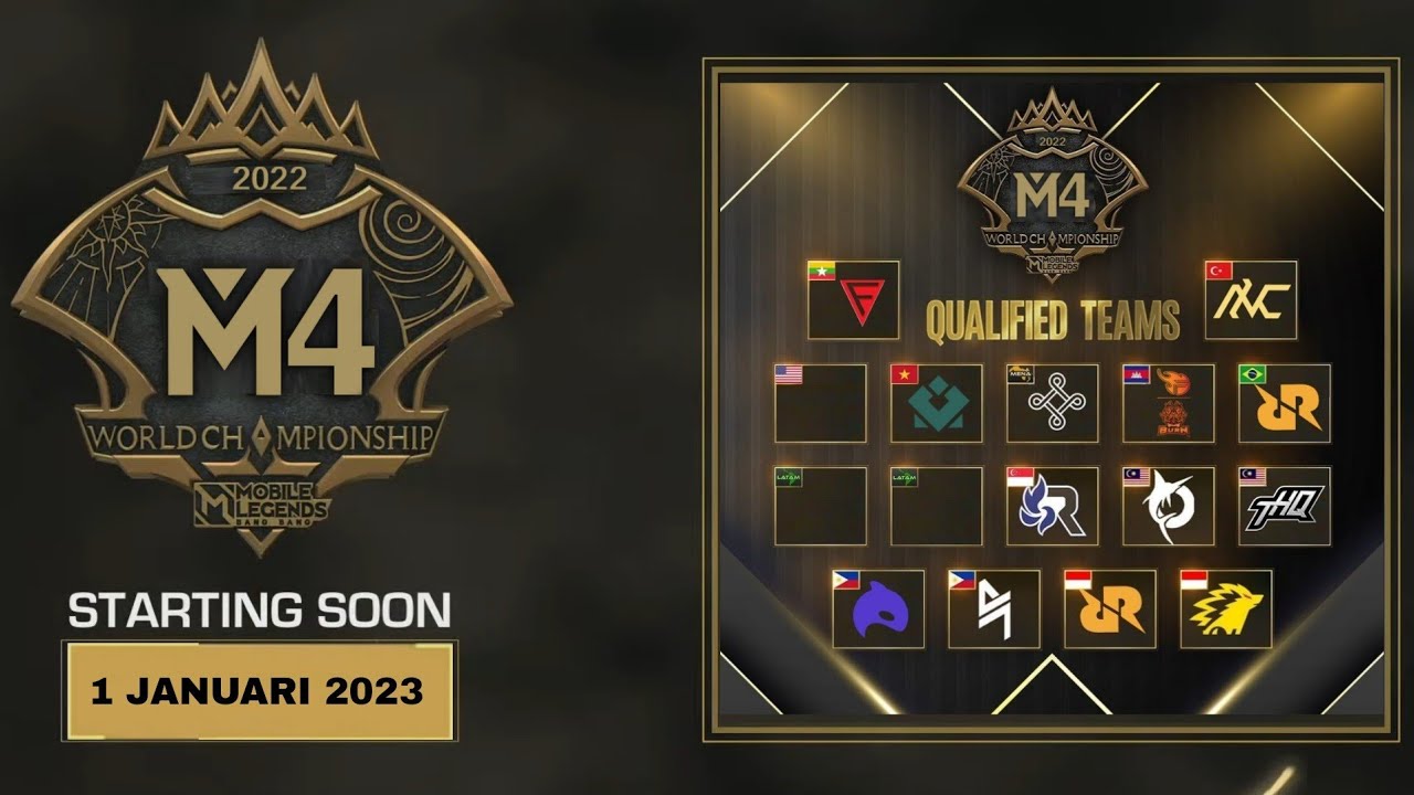 TEAM YANG LOLOS M4 MLBB WORLD CHAMPIONSHIP 2022 - YouTube