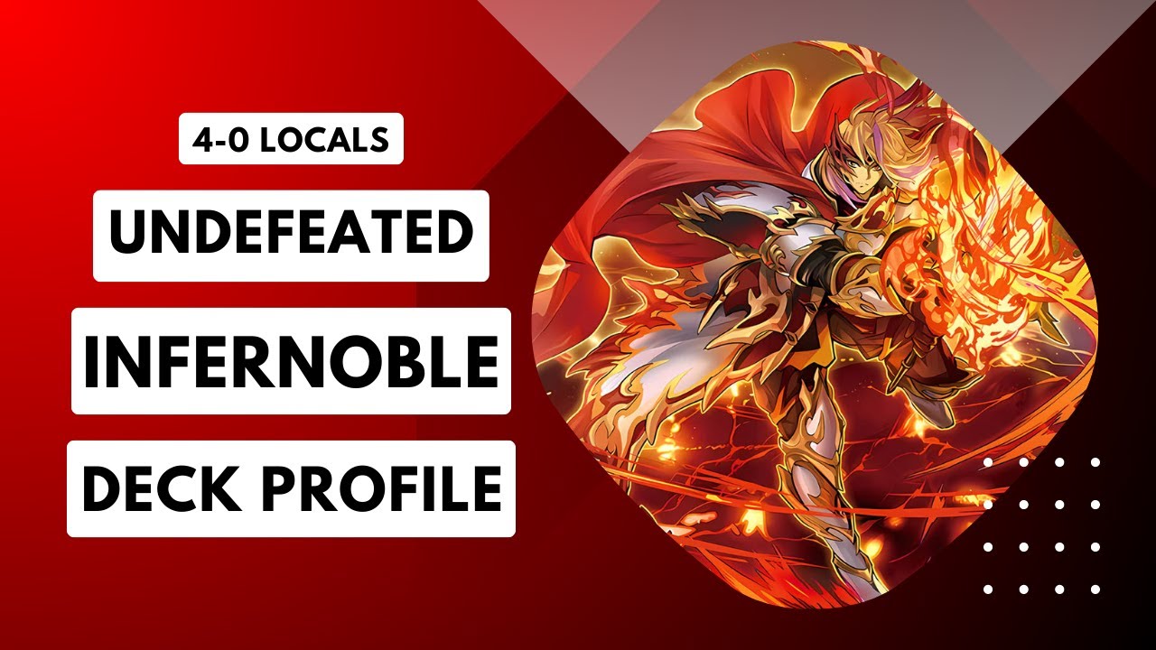UNDEFEATED 4-0 INFERNOBLE DECK PROFILE AUGUST 2023 - YouTube