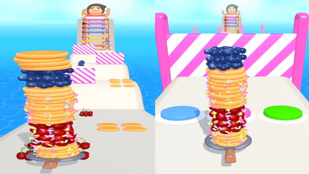 Pancake Run Gameplay Android iOS Level 560 || Pancake Run 🥞 - YouTube