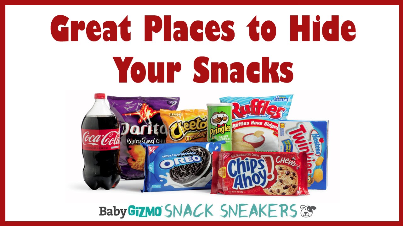 Snack Sneakers Part 2 | Where to Hide Your Snacks - YouTube