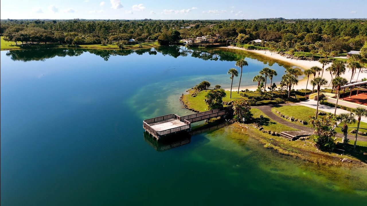 Larry and Penny Thompson Memorial Park - Miami, FL - 4K Drone Footage ...