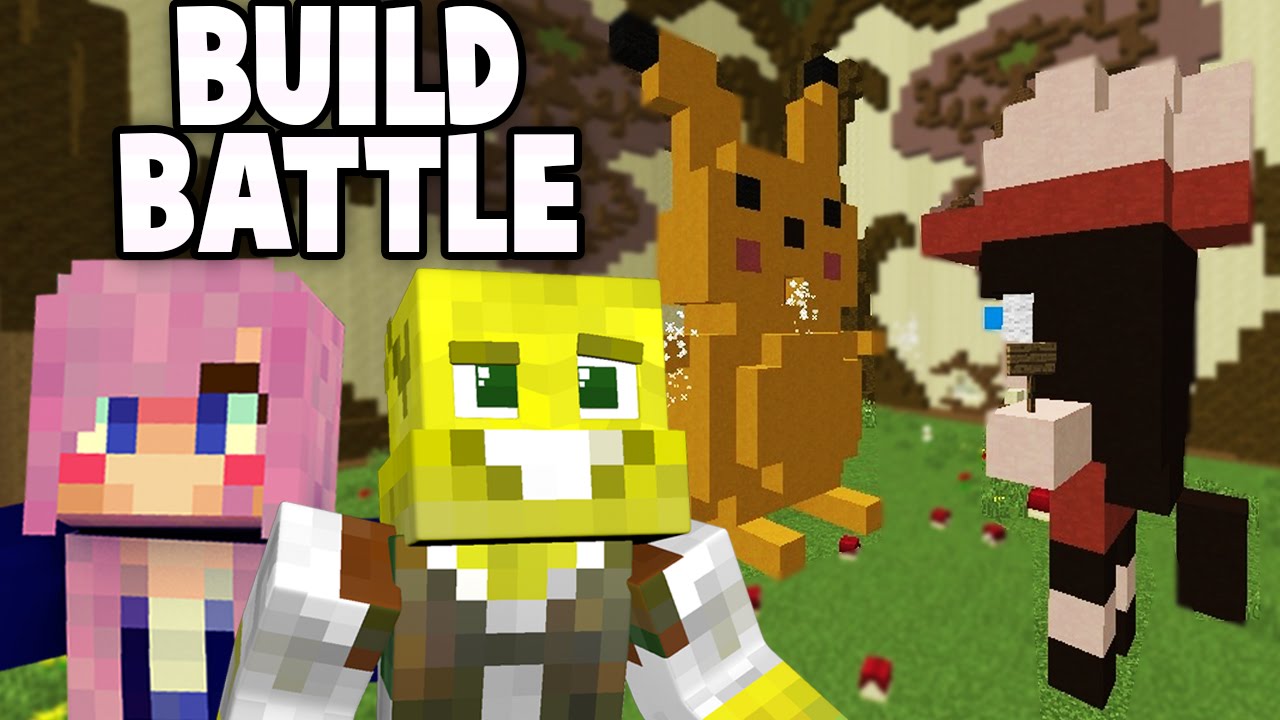 POKEMON! | Build Battle with LDShadowlady - YouTube