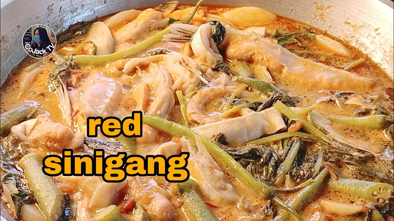 RED SINIGANG NA SALMON BELLY RECIPE || Napakasarap at super easy to ...