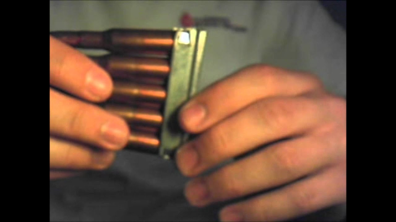 How to load Mosin-Nagant Stripper clips - YouTube