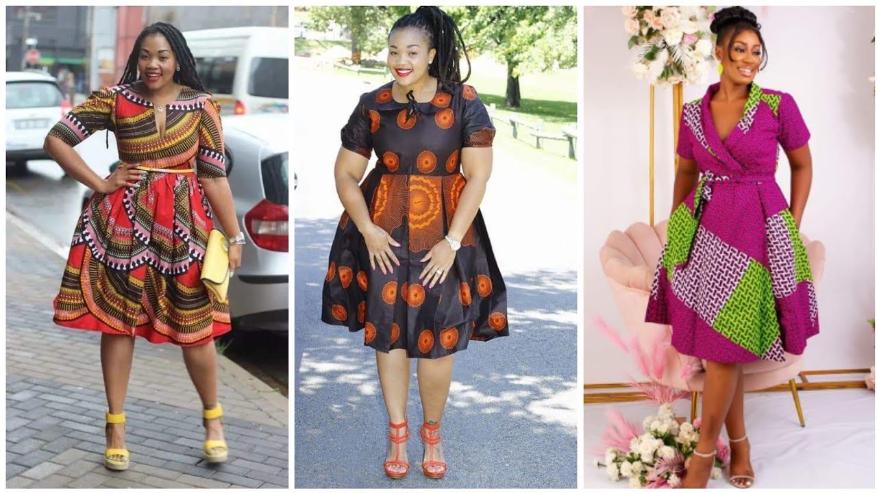 MISHONO MIZURI YA MAGAUNI MAFUPI YA VITENGE NA MAGAUNI YA VITAMBAA 2024 ...