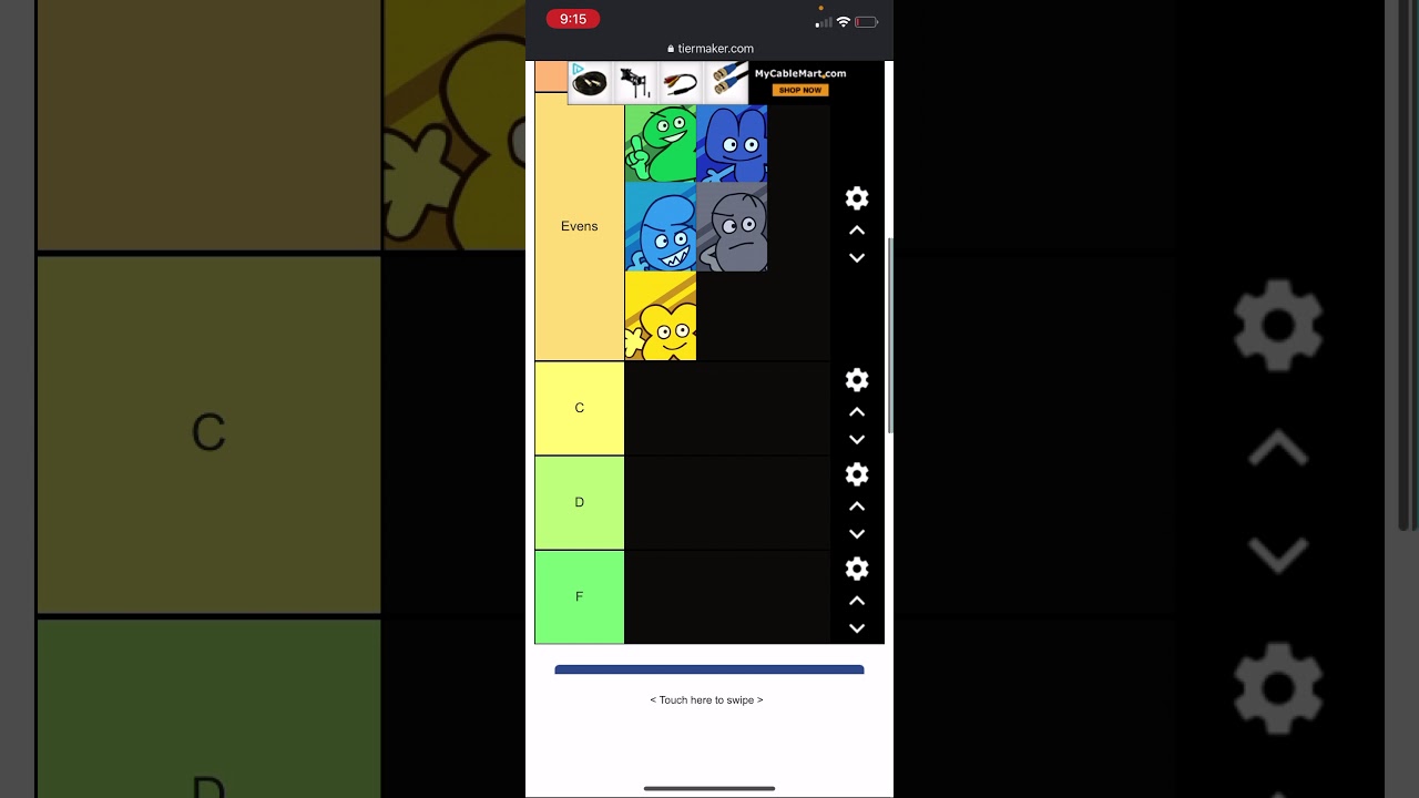 BFB Numbers Viewer Voting 5 - YouTube