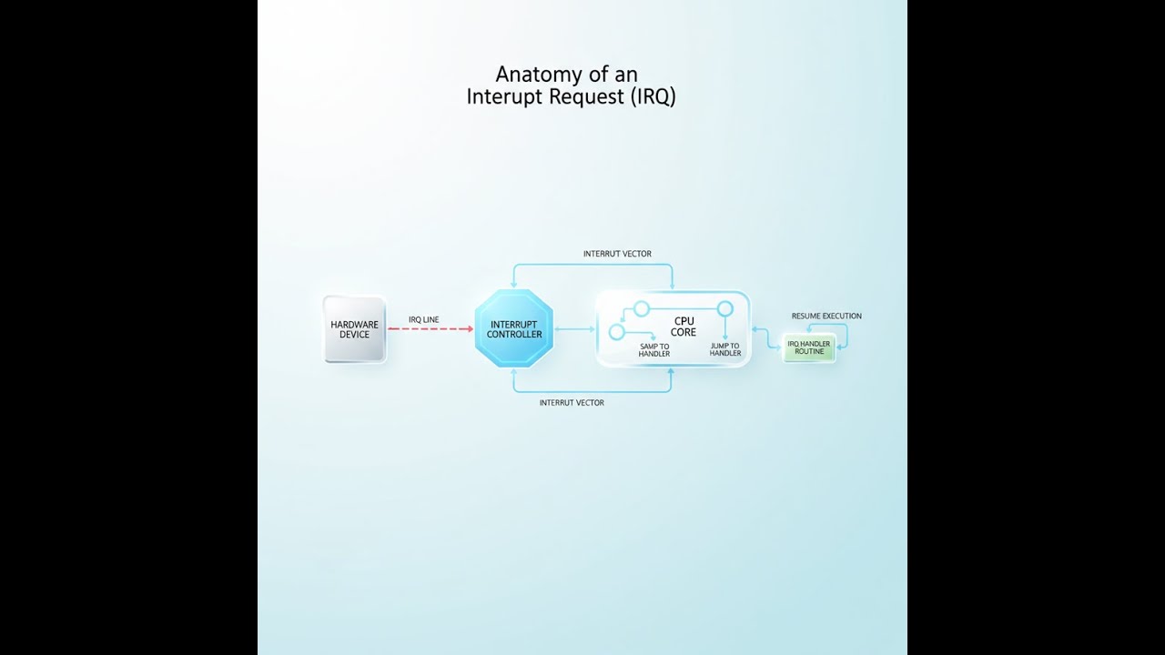 IRQ Handling Explained: Interrupt Request, ISR, Vector Table ...