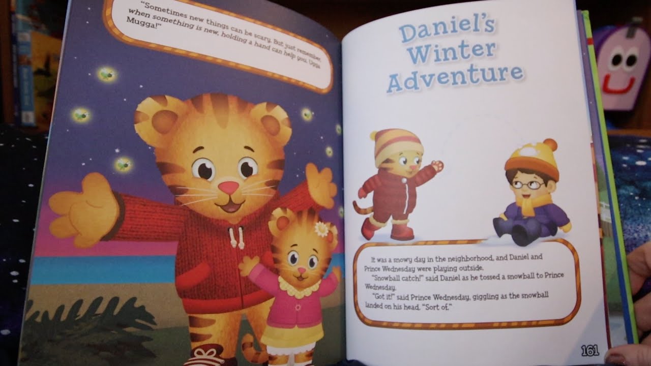 Daniel Tiger Book: Daniel's Winter Adventure - Snowy Sledding Fun ...