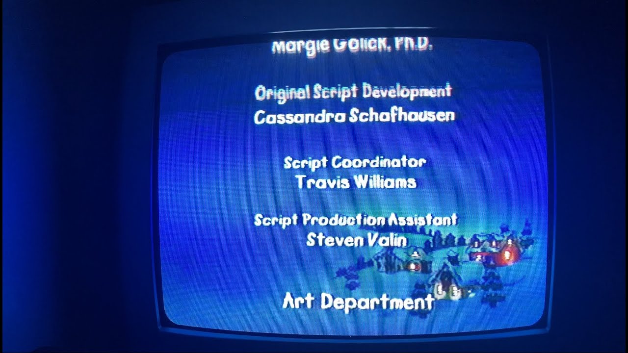 Closing to Caillou's Holiday Movie 2003 VHS - YouTube