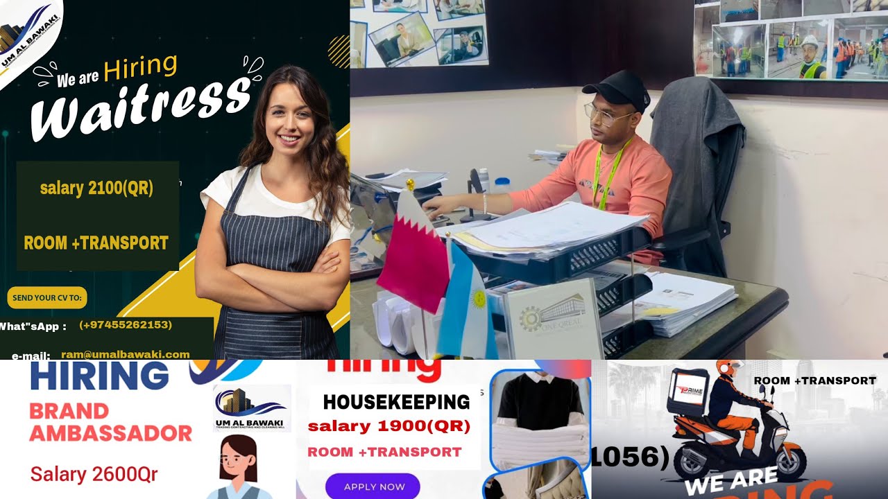OUR company Hiring Sales Lady, Baristas, Waitress, Cashier, & bike ...