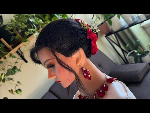 ASMR Slick Bun Hairstyle | Hair & Makeup, Hairstyling, Hair Decorating, perfectionist, Final Touches