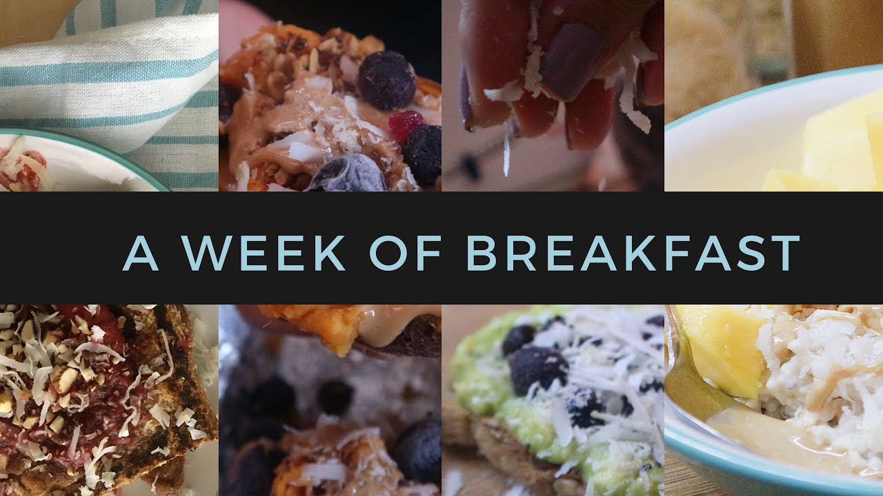 A week of breakfast - YouTube