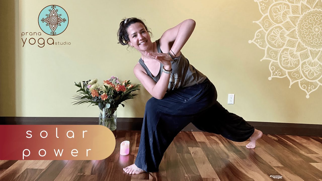 Solar Power Yoga Flow - YouTube