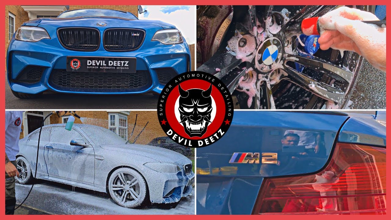 DIRTY BMW M2: Wash, Decontaminate and Protect. How to: Full exterior ...