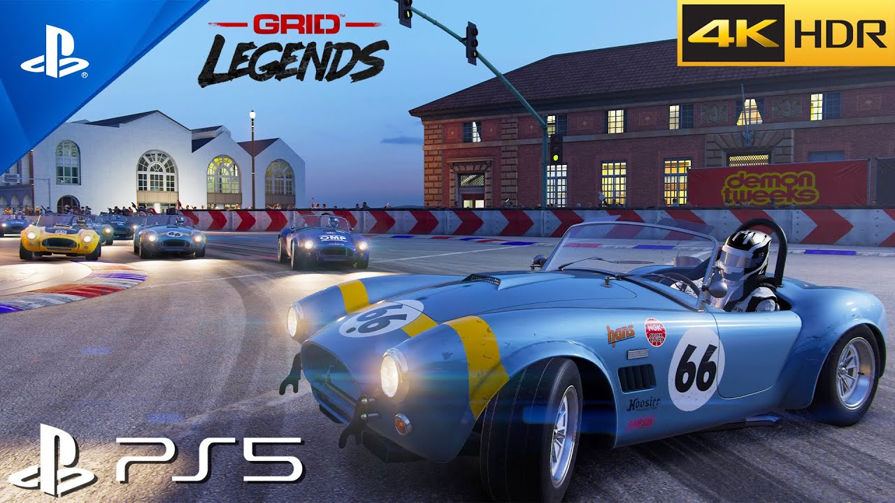 Grid Legends PS5 Gameplay 4K | Shelby Cobra Cup Circuit Racing [Ray ...