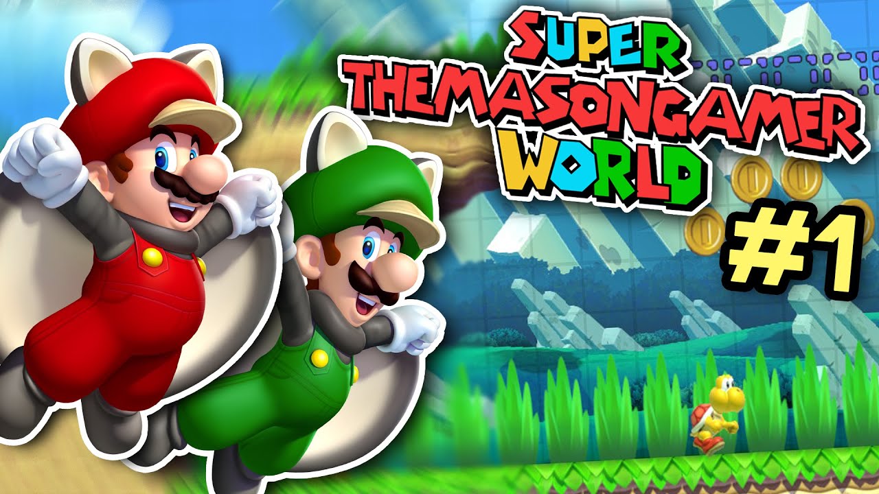 Super TheMasonGamer World | Part 1 (SMM2 Super World) - YouTube