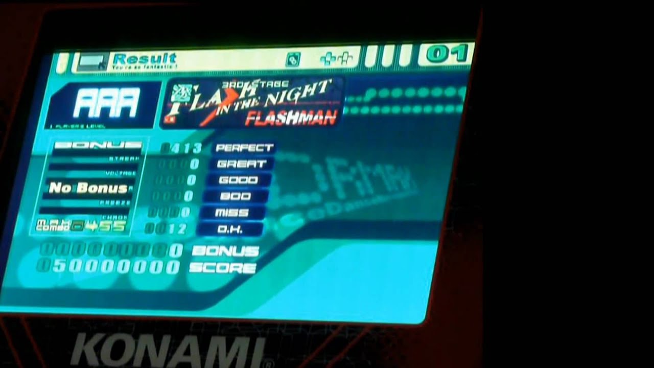 Kon - FLASH in the NIGHT AAA#269 on DDR 6th Mix DDRMAX (Arcade, Japan ...