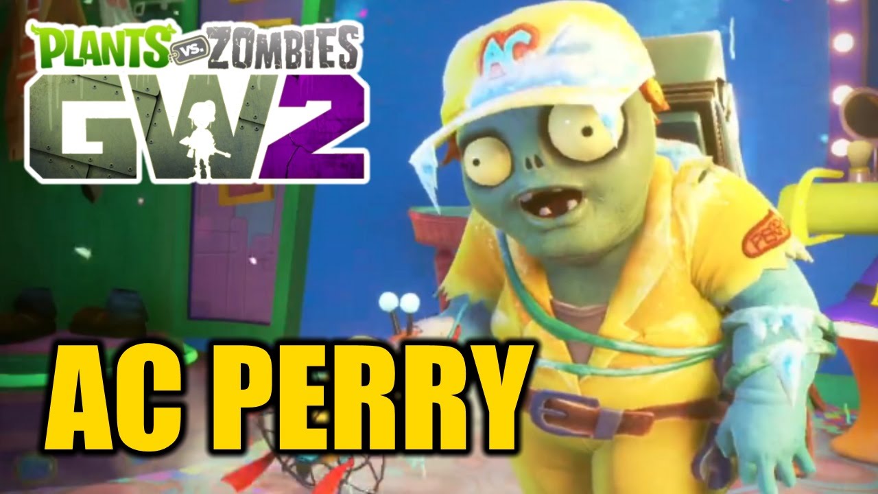 Plants vs Zombies Garden Warfare 2 - AC Perry "Ice Engineer" + New G+G ...