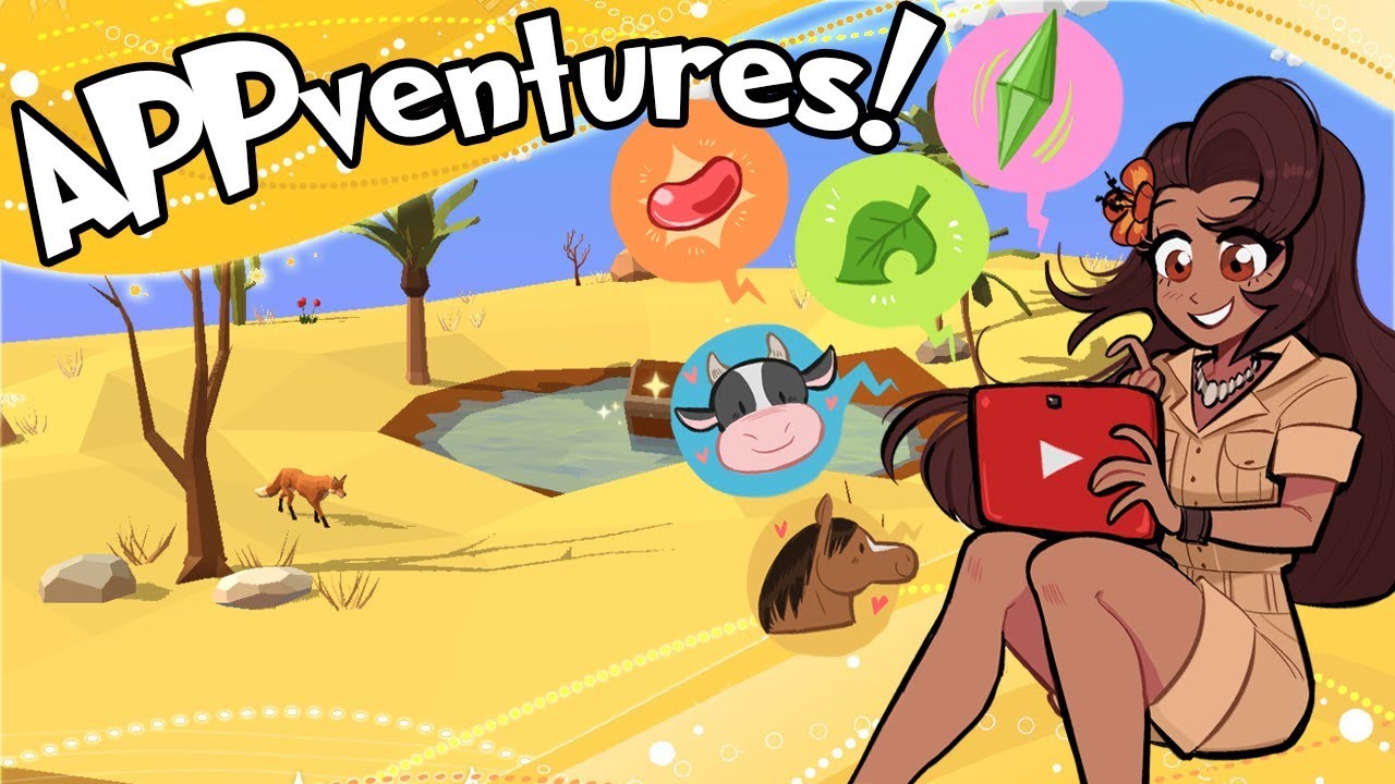 A Floating Island of Giraffes?! 🌟 APPventures: My Oasis - YouTube