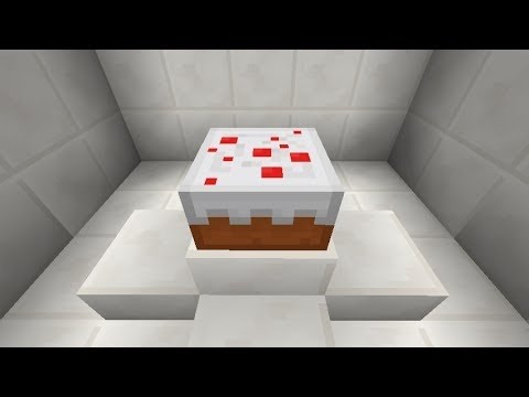 Minecraft Redstone Cake Bomb - YouTube