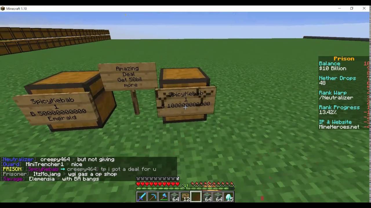 Most Reliable Scam on Minecraft Prison - YouTube