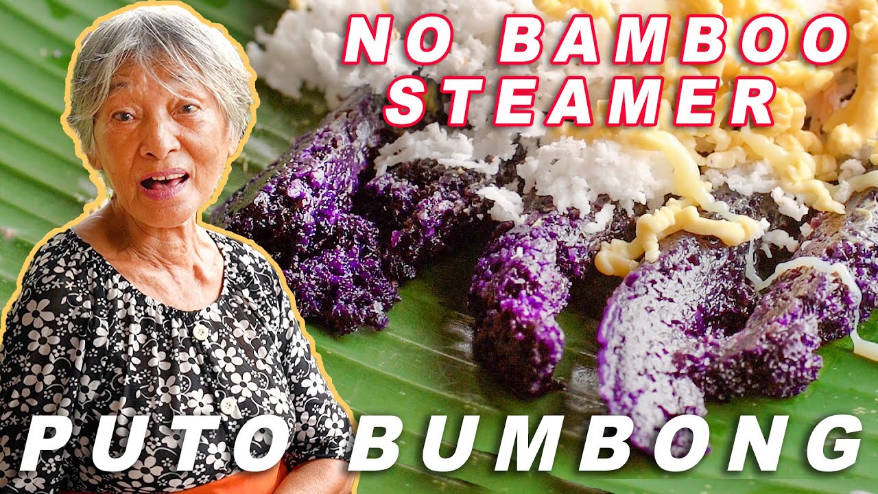 Puto Bumbong [No Bamboo Steamer Need] - YouTube