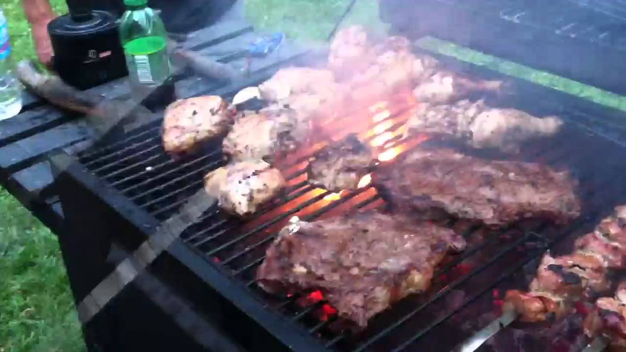 Russian grill - YouTube