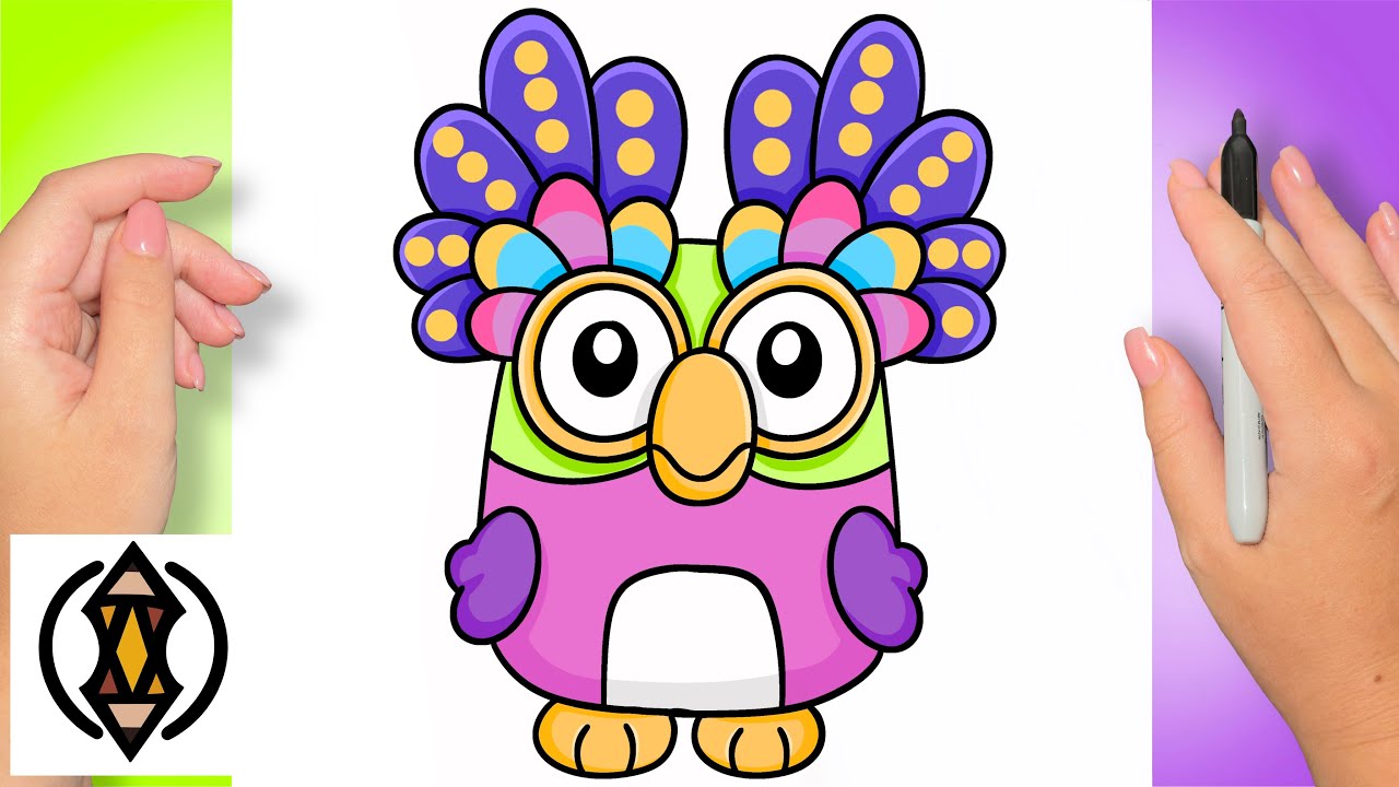 How To Draw Chattermax | Bluey - YouTube