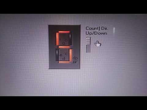LabVIEW workshop one digit up/down counter - YouTube