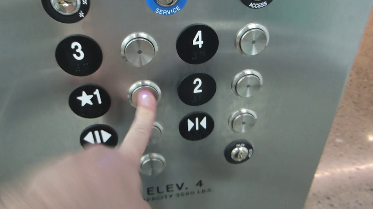 Another Thyssenkrupp Traction Elevator AT UTD ECSW - YouTube