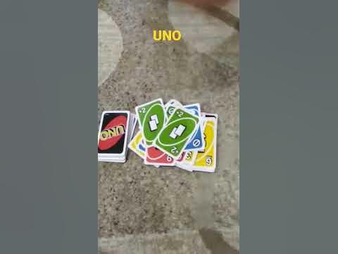 Коротко о игре в УНО с другом... - YouTube