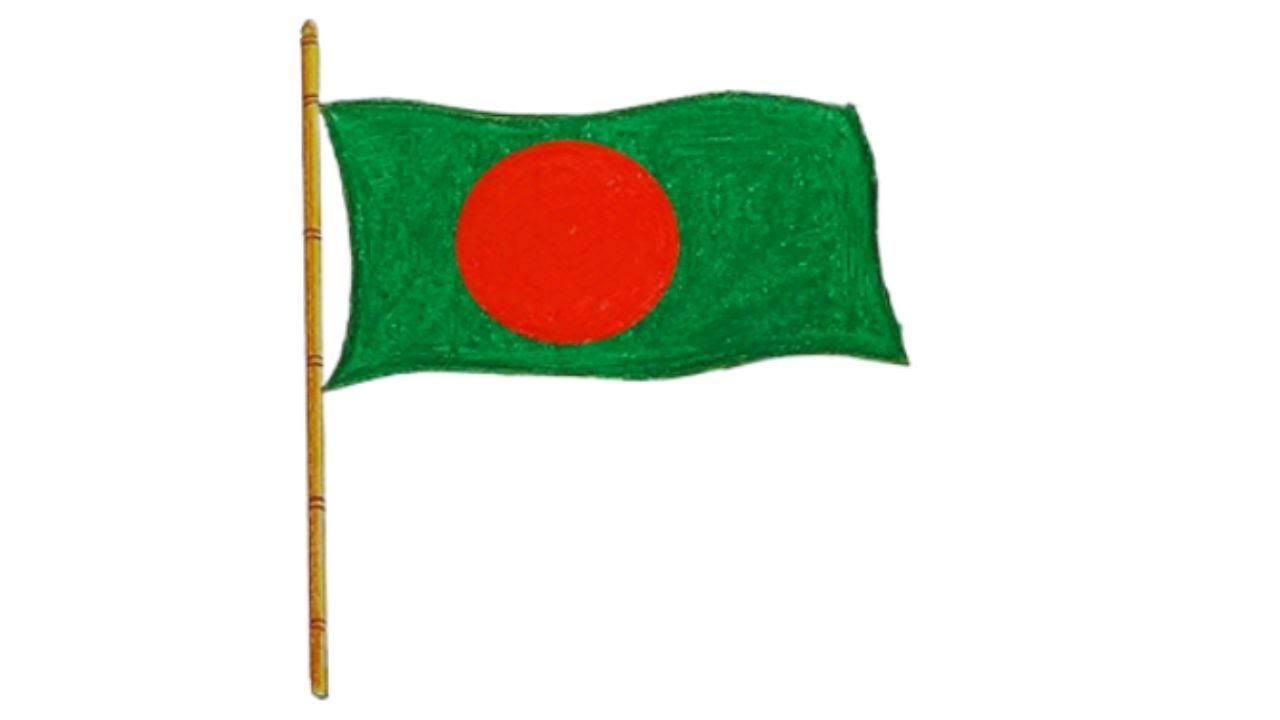 kivabe amra sohoj kowsole potaka art korbo....#bangladesh #flag - YouTube