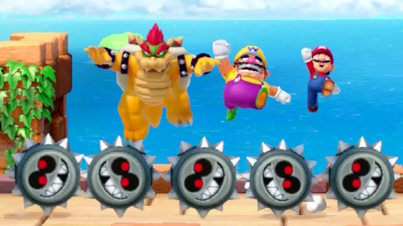 Super Mario Party Goofy Minigame Battle Youtube