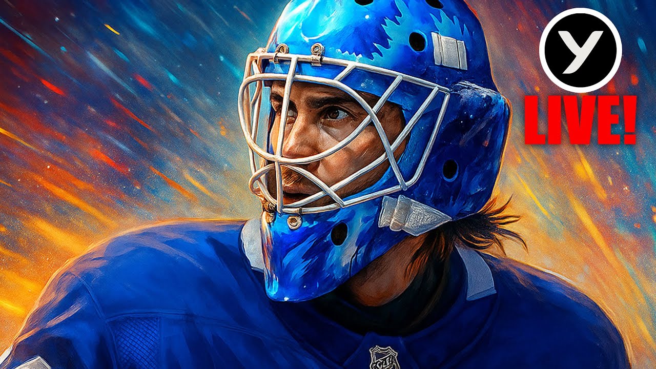 YAY Sports Live - NHL 25 - Be a Pro Goalie - Penguins vs. Maple Leafs ...