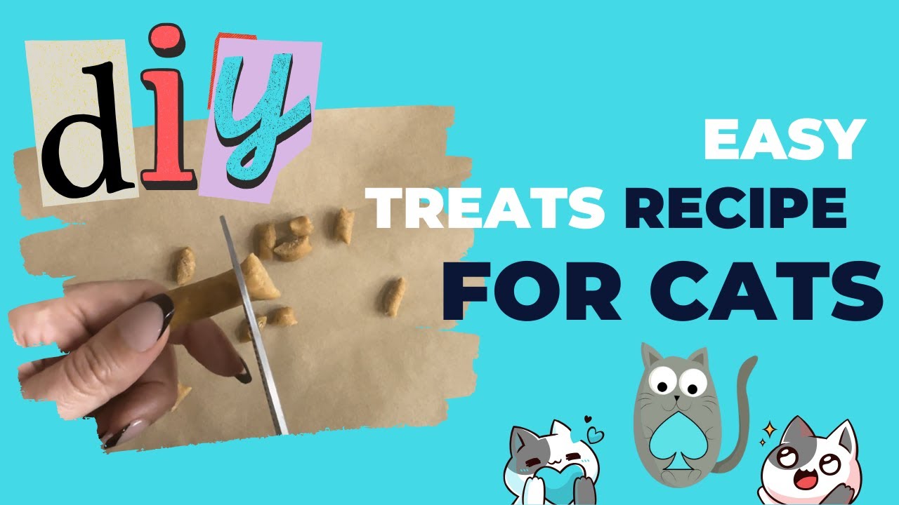 DIY TREATS FOR CATS: EASY recipe! Tuna & Catnip CRUNCHIES - YouTube