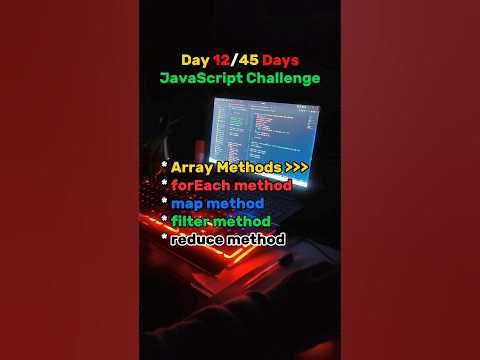 Day 12/45 DaysJavaScript Challenge #code #smartphone #coder #laptop #javascript #js #tech # ...