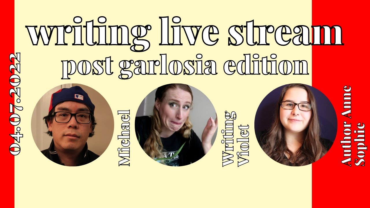 At the moment, we can't seenuts. 😑😑😑 A writing live stream for 04.07. ...