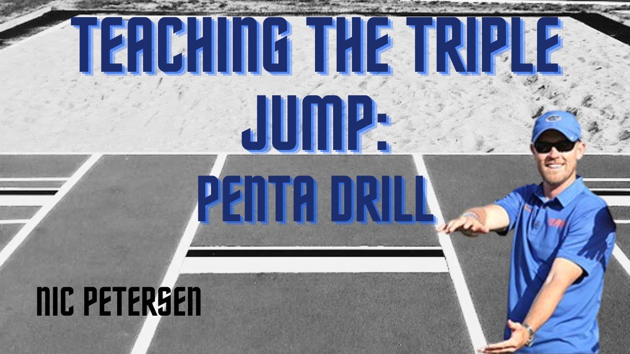 Triple Jump Training Drills - Penta Drill - Nic Petersen - YouTube