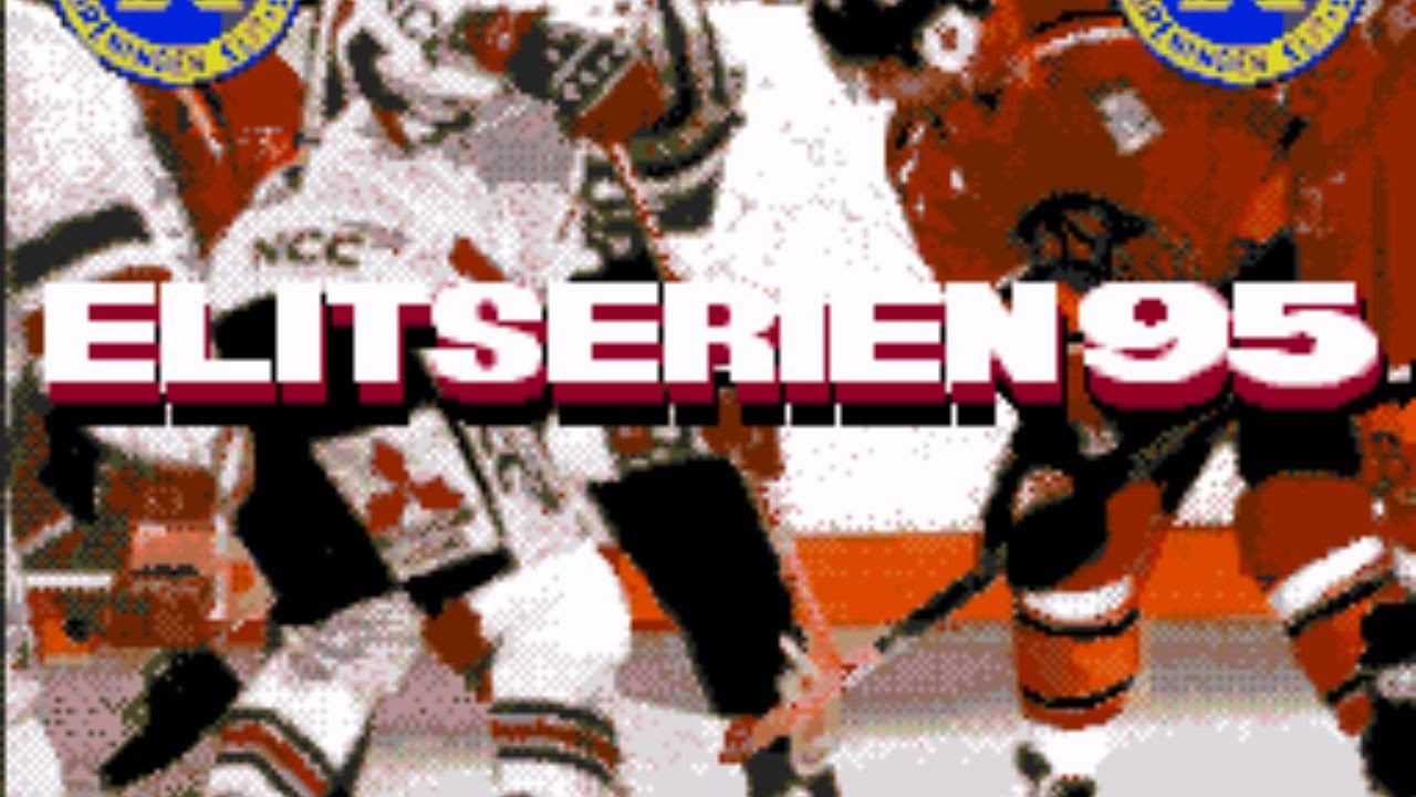 NHL 95 Elitserien Sega Genesis Retro Gaming - YouTube